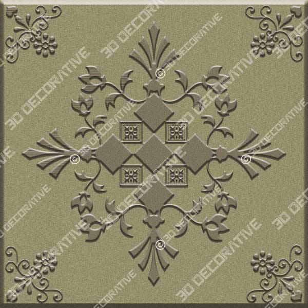 Custom Pattern Design Tile | 3D DECORATIVE